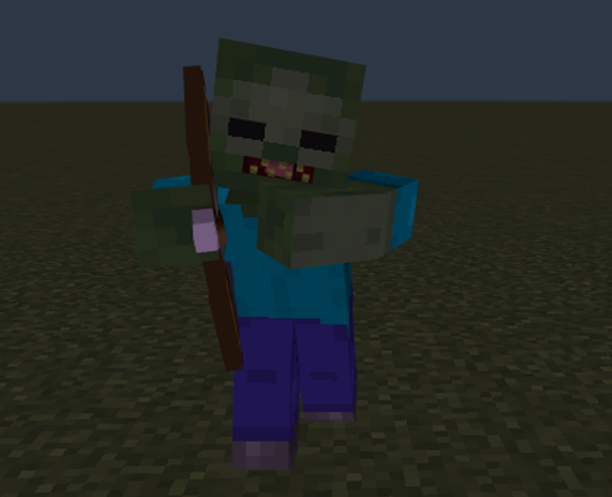 Minecraft Zombie Hordes and Drowneds