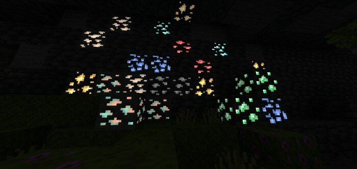 Textures: New Glowing Ore » mcpeland.io