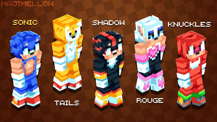 Skin Pack: Sonic the Hedgehog » mcpeland.io
