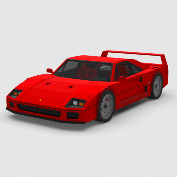 Addon: '87 Ferrari F40 » mcpeland.io