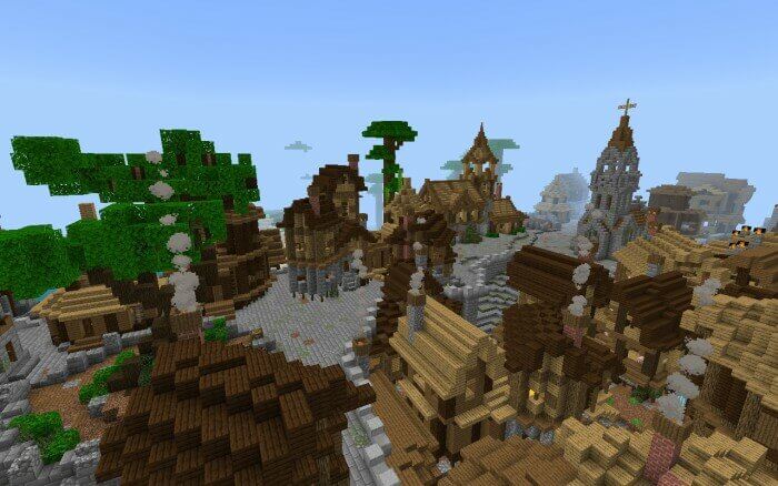 Download Map: Custom Village for Minecraft