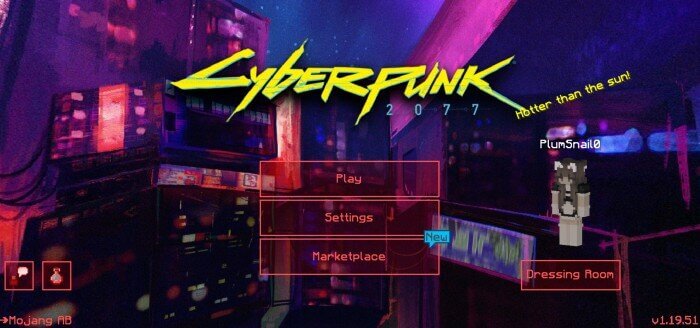 Download Texture: Cyberpunk 16x for Minecraft. Cyberpunk Addon.