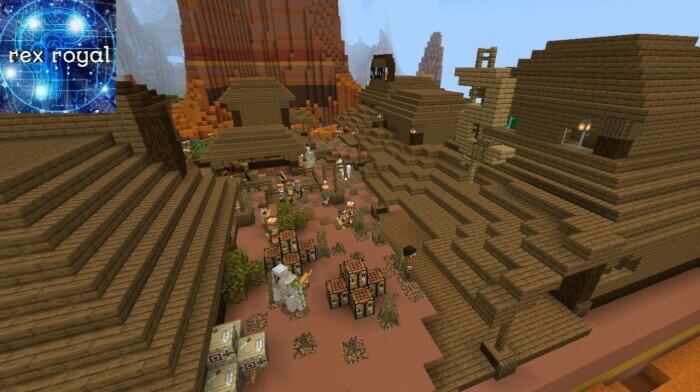 Download Addon: Rex's Biome Villages for Minecraft