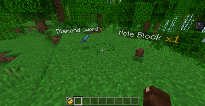 Download Addon: Holograms On Dropped Items for Minecraft