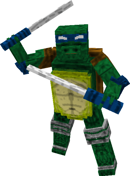 Download Ninja Turtles Addon for Minecraft | MCPE Mod