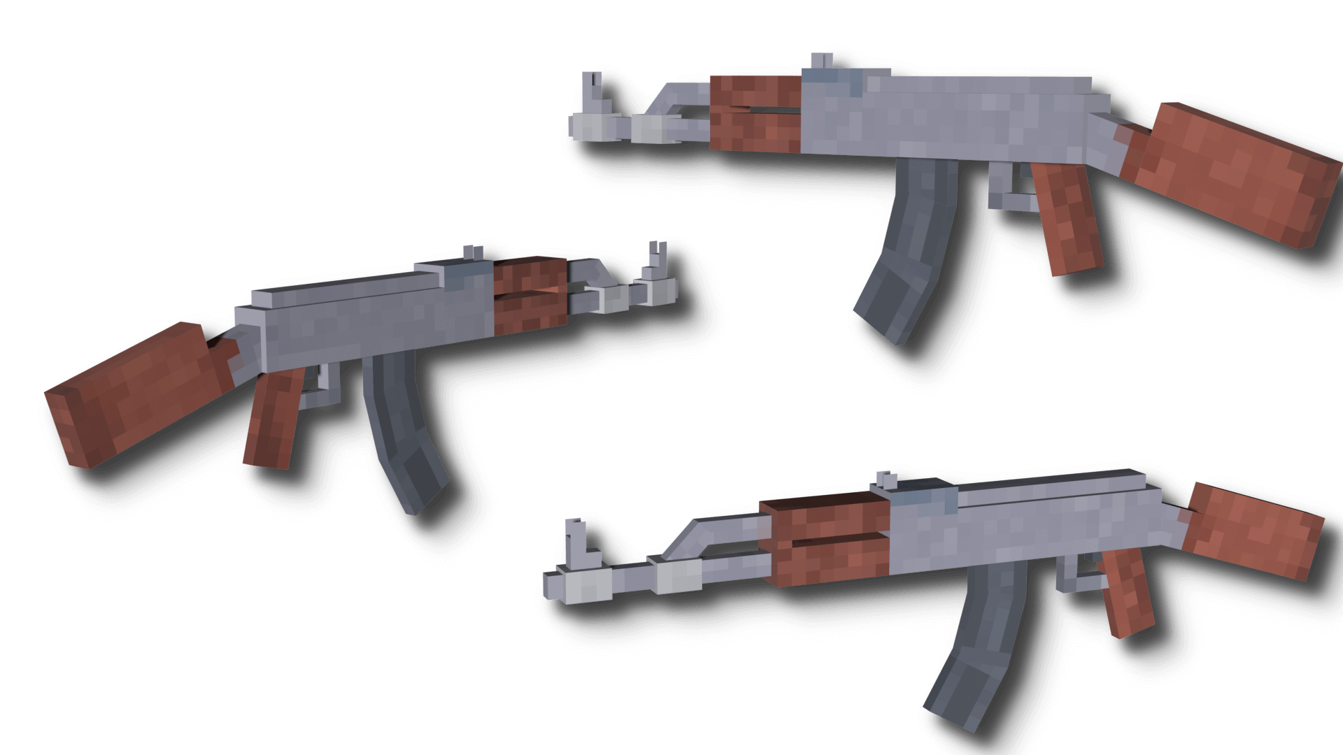 Download Ratio Guns 3D Addon for Minecraft