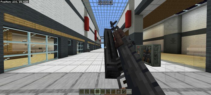 Download East-Asia Conflict - 3d Guns Addon for Minecraft. Guns Mod