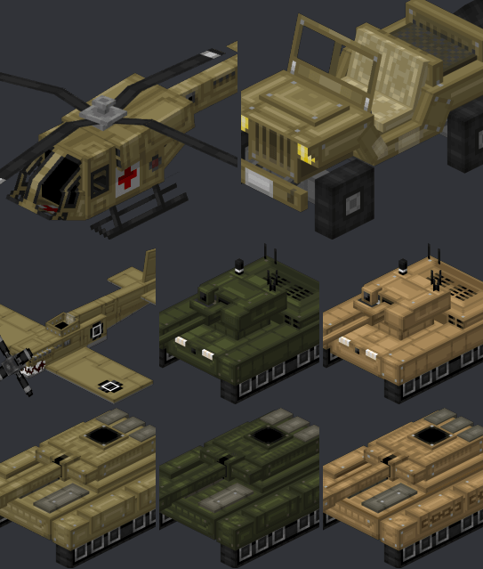 Download Military Plus Addon for Minecraft. War Mod