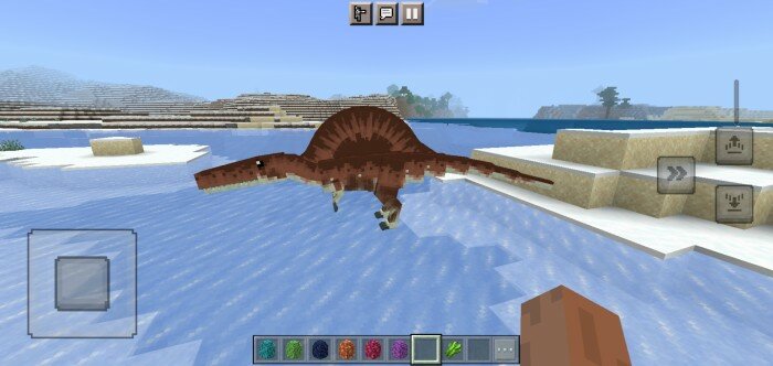 Download Dino Land Addon for Minecraft. Dino Mod