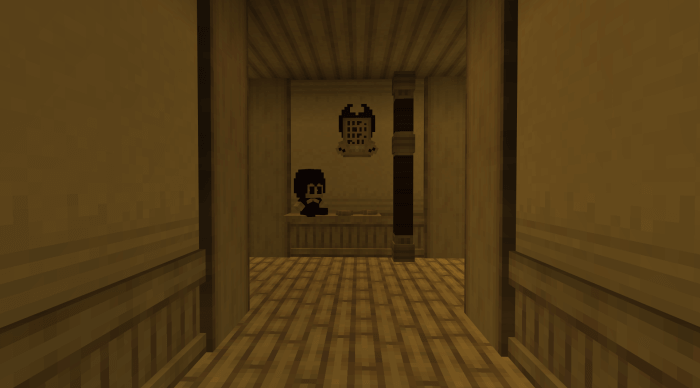 Download Bendy's Decorations Addon for Minecraft. BATIM mod