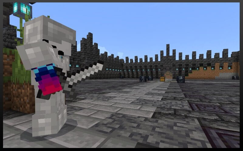 Download Skeleton King - Epic Bosses Addon for Minecraft. Bosses Mod