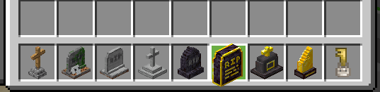 Download GraveStone Addon for Minecraft. Grave Stone Mod