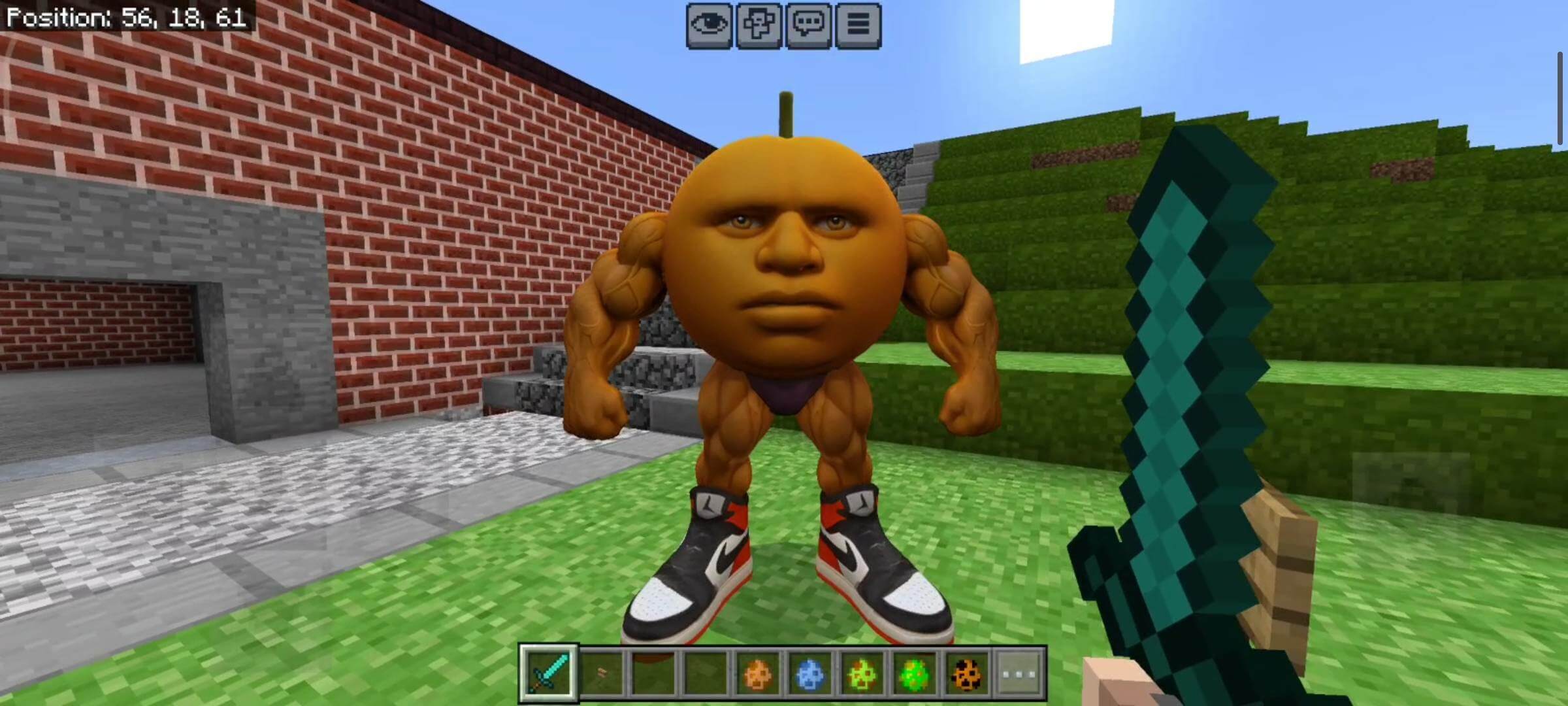 Download Cursed Brainrot Italian Addon for Minecraft. Brainrot Mod