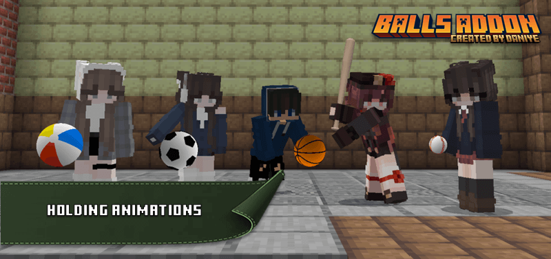 Download Working Balls Addon for Minecraft.