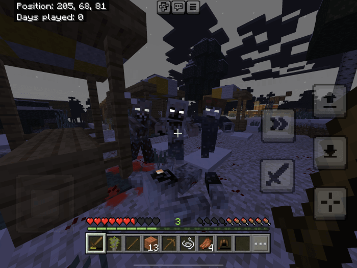 Download Winter Zombie Outbreak Addon for Minecraft. Zombie Mod