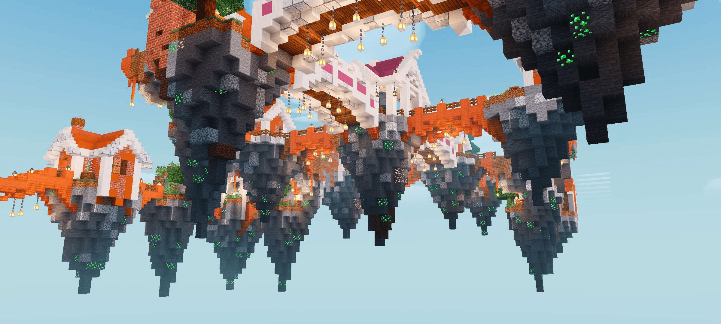 Download Sky Town Addon for Minecraft.Furniture Mod