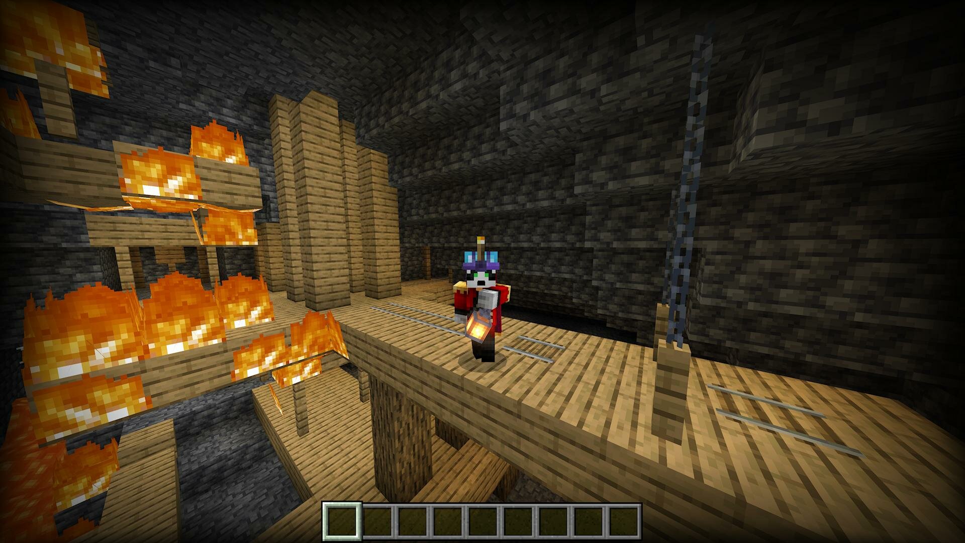 Download Dynamic Lights Addon for Minecraft.