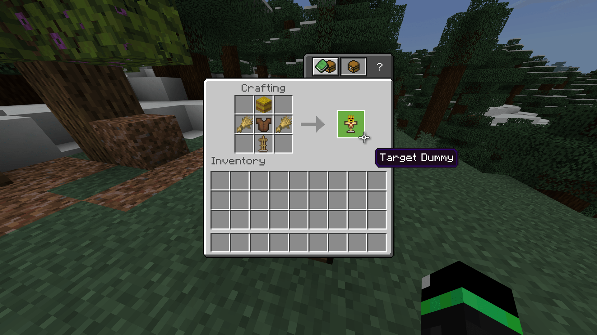 Download Target Dummy Addon for Minecraft. Furniture Mo