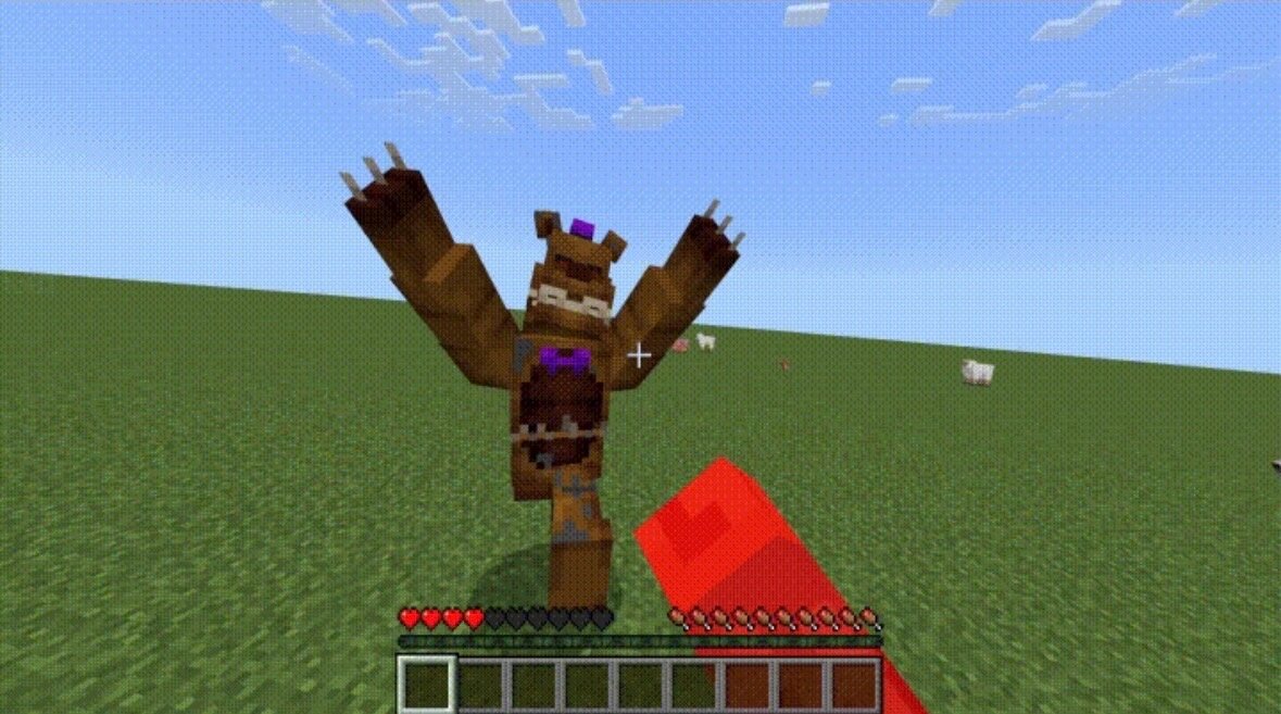 Download Scary Survival: Freddy Night Addon for Minecraft.