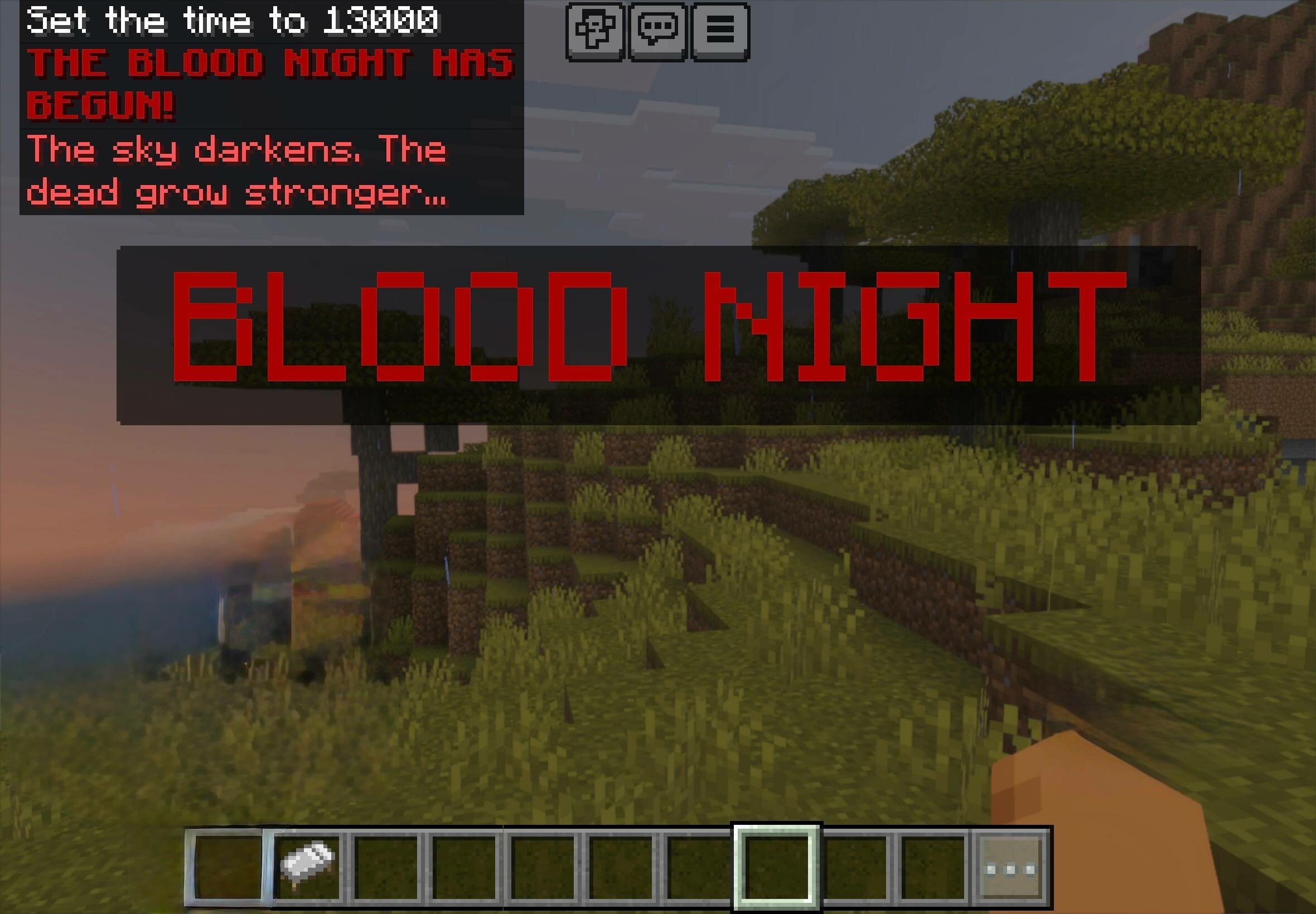 Download Blood Night Addon for Minecraft.