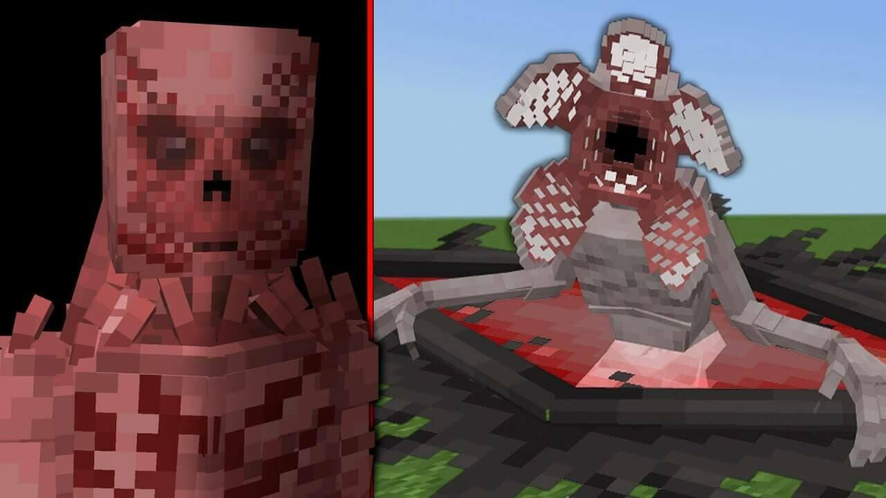 Stranger Things Horror Addon for Minecraft Bedrock – Demogorgon, Vecna ...