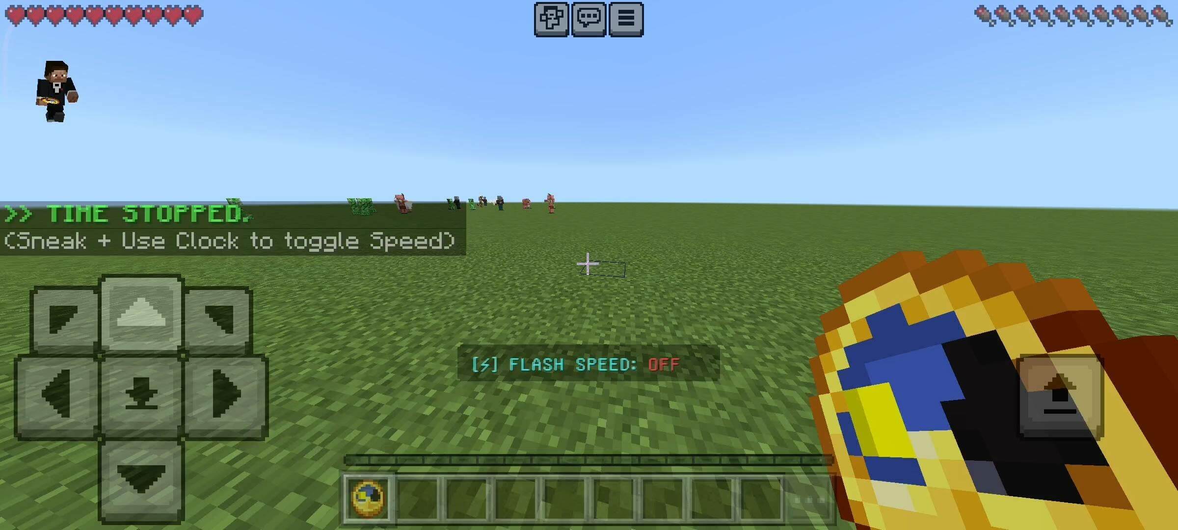 Download Stop Time & Matrix Addon for Minecraft. Stop Time Mod