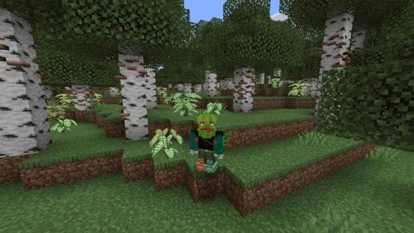 Download Immersive Flora Addon for Minecraft. vegetation Mod